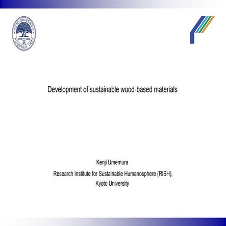 Development of sustainable wood-based materials | PDF