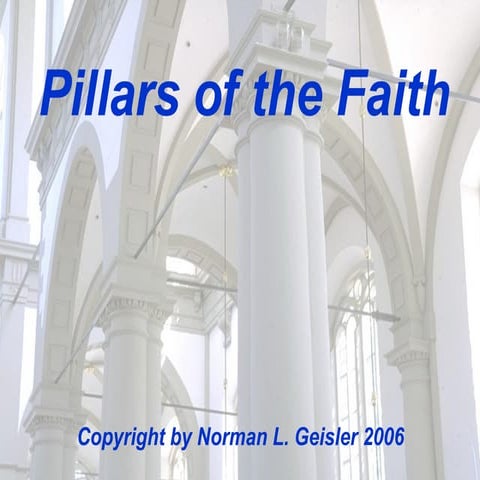 Pillars Of Faith | PPT