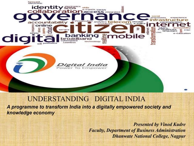 DIGITAL INDIA | PPTX