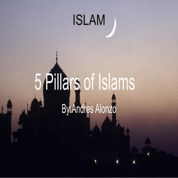 Pillars of islam its about rhe history of islam | PDF