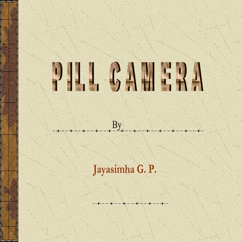 Pill camera | PPT
