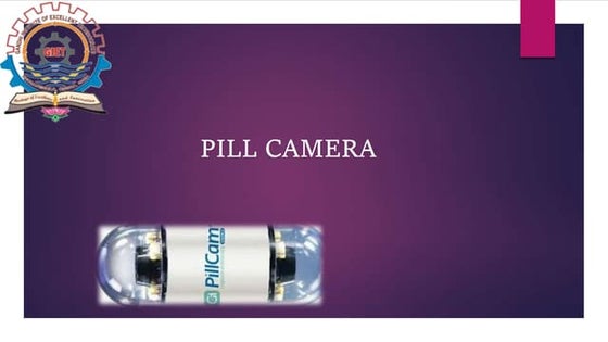 Pill Camera Technology | PPTX