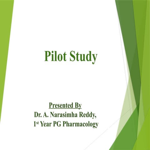 Pilot study | PPTX