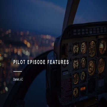 Pilot episode | PPT