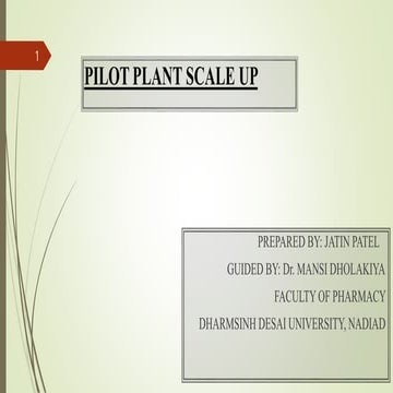 PILOT PLANT pratik.pptx