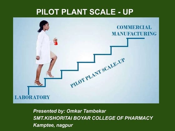 PILOT PLANT SCALE-UP TECHNIQUES ppt.pptx