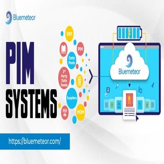 Boost Your Product Data Efficiency with PIM Systems | Bluemeteor | PPT