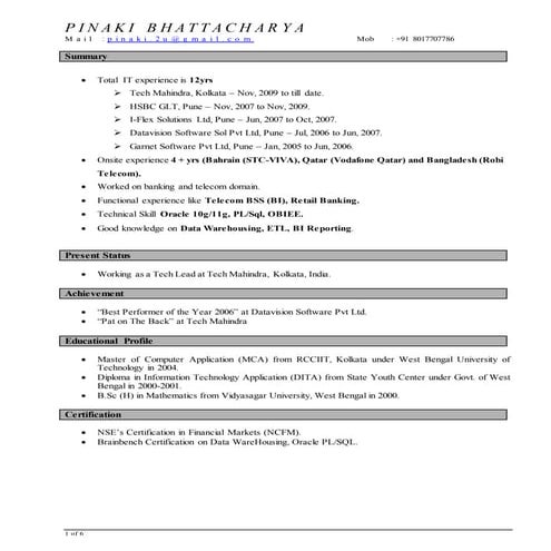 Pinaki bhattachaya | DOCX