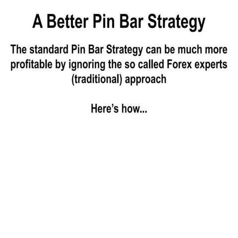 Pin Bar Strategy | PPTX