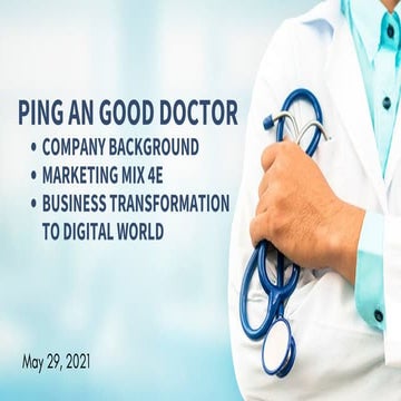 Ping an good doctor | PPT