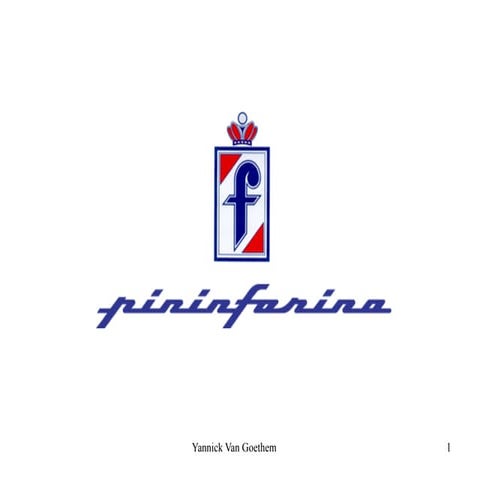 Pininfarina | PPT
