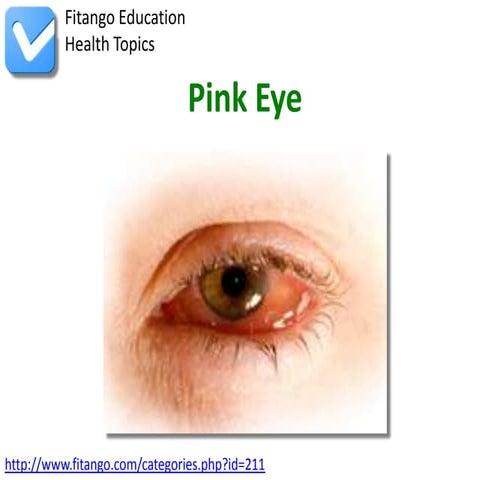 Pink Eye | PPTX