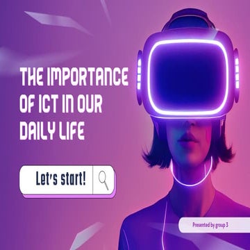 The importance of ICT in our daily life | PDF