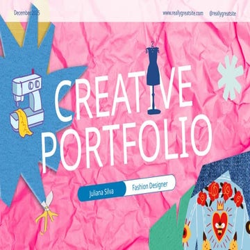 Pink and Blue Playful Fashion Creative Portfolio Presentation.pptx