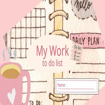Pink Cute Colorful Journal To Do List Planner Presentation.pptx