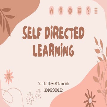 Self Directed Learning.pptx