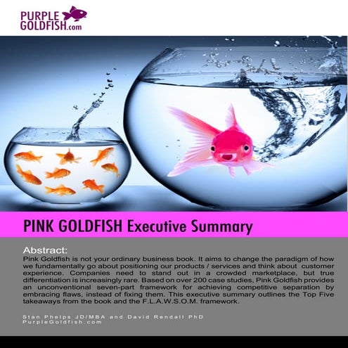 Less Cow, More Cowbell in Business: The Pink Goldfish Book Executive ...