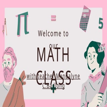 Pink Green Bright Aesthetic Playful Math Class Presentation_20241103 ...