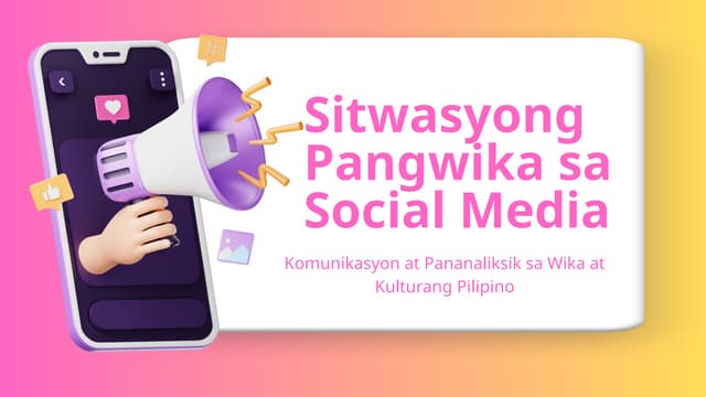 gamit ng wika sa social media KOMUNIKASYON AT PANANALIKSIK SA WIKA AT KULTURANG PILIPINO.pptx