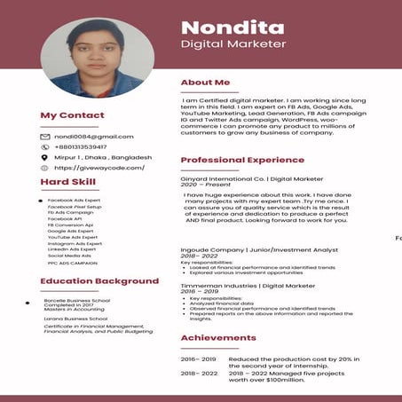 Pink Simple Profile Resume.pdf
