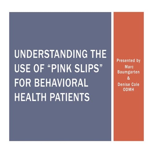 Understanding the Pink Slip laws in Ohio | PDF