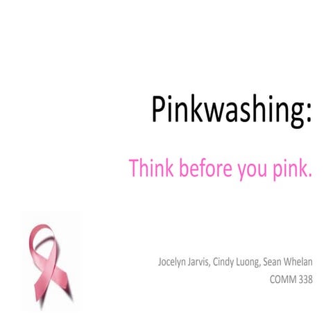 Pinkwashing | PPTX