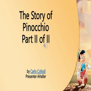 Pinocchio November 2022 Part II | PPT