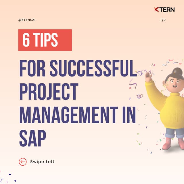 6 Tips for successful project management in sap | PDF