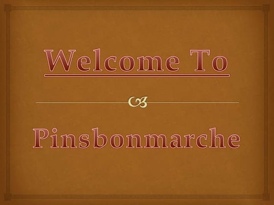 Pins presentation- medals 2D with logo | PPT
