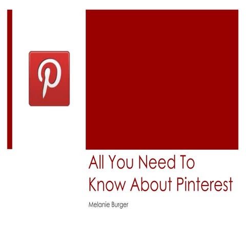 Intro to Pinterest | PPTX