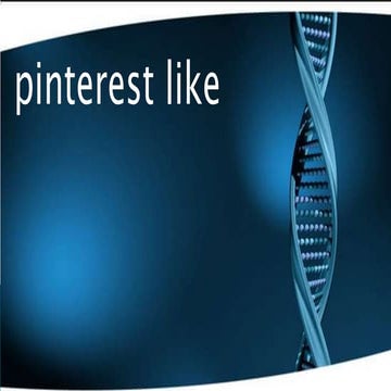 Pinterest like | PPT