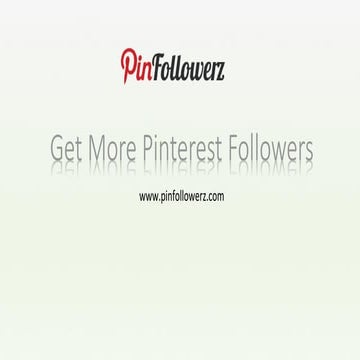Pinterest online marketing | PPT