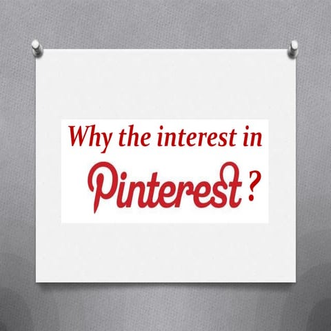 Pinterest Presentation for Small Businesses | PPT