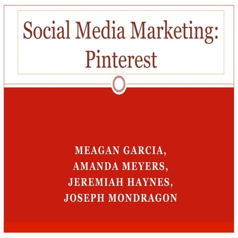 Pinterest presentation | PPTX