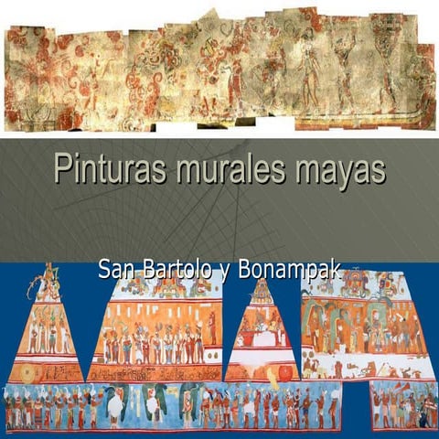 Pinturas murales mayas | PDF