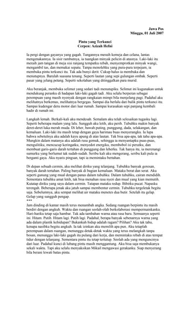 20 Resensi Novel | DOCX