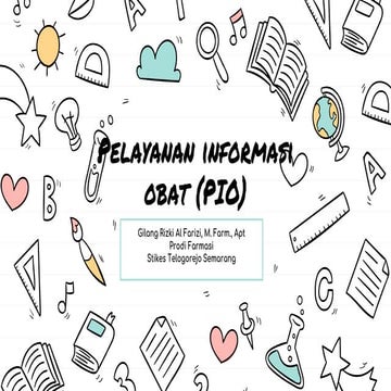 Pelayanan Informasi Obat (PIO) | PPTX