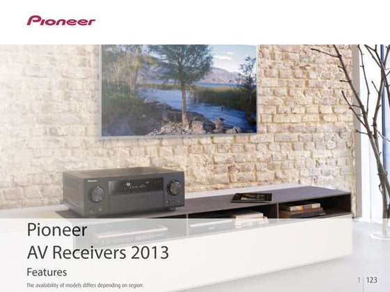 Save pioneer sc 1222-k 7.2 channel network ready av receiver | PDF