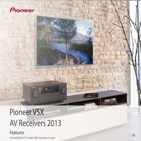 Pioneer AV Receivers 2013 - VSX series features explained | PDF