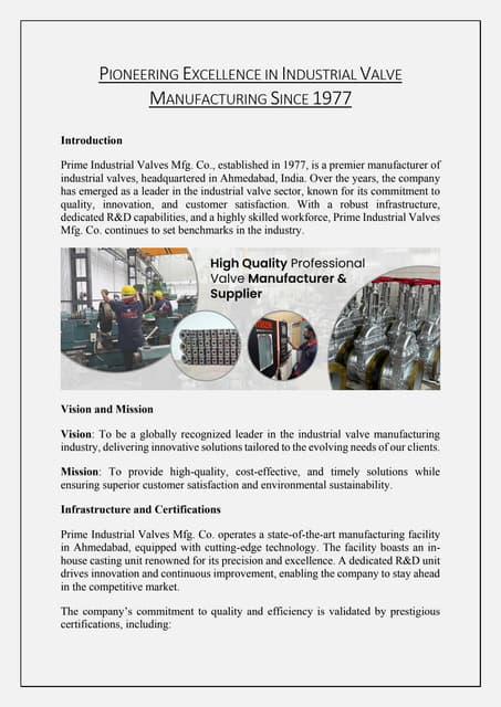 [HIFLUX] AOV - Air Operated Valve Catalog 2025 | PDF | Manufacturing ...