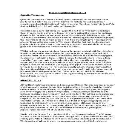 Alfred hitchcock | PPTX