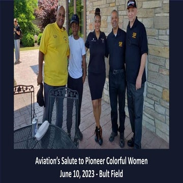 Pioneer Women in AviationTuskegee Airmen DODO Chapter.pptx