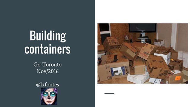 Building Docker Containers @ Scale | PPT Building Docker Containers @ Scale | PPT