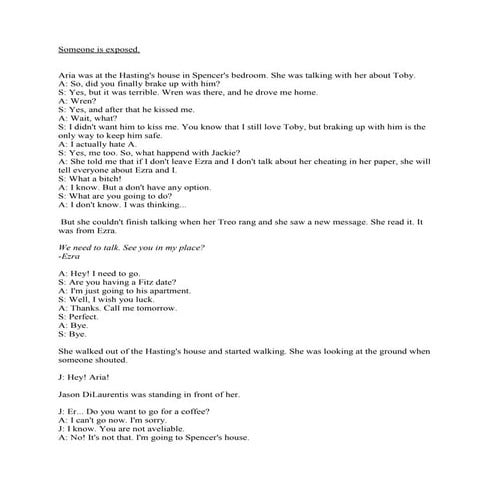 Pipa - Someone is Exposed | DOCX