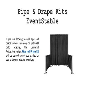 Pipe & Drape Kits - EventStable.pptx