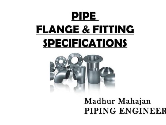 PIPEFLANGEFITTING.ppt