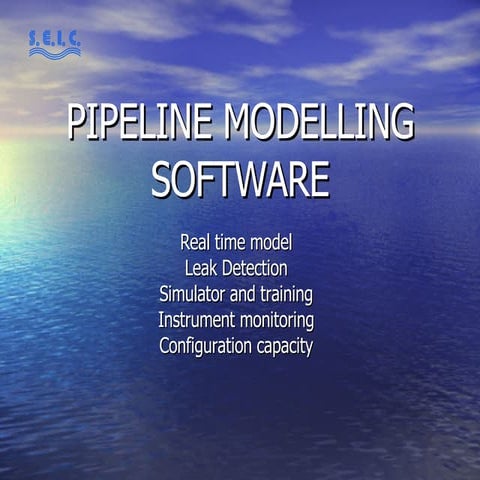 Pipeline Modelling Software | PPS