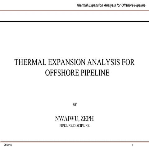 Pipeline Expansion Analysis | PPT