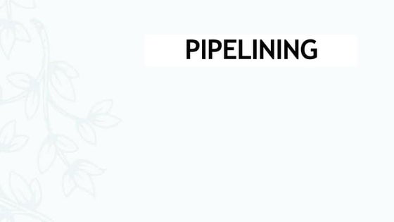 pipeline in computer architecture design | PPT