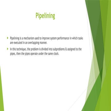 Pipelining in computer architecture | PPT